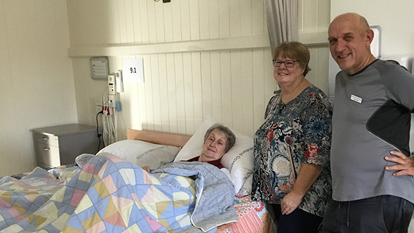 Cuddle bed creates family connection | West Moreton Health